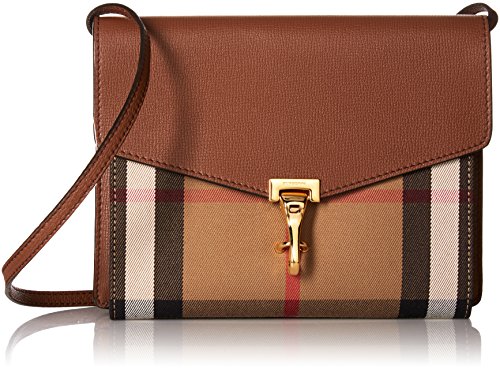 Burberry House Check Crossbody Bag (Womens) - Brown - One Size