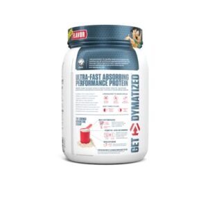 Dymatize ISO100 Hydrolyzed Protein Powder, 100% Whey Isolate, 25g of Protein, 5.5g BCAAs, Gluten Free, Fast Absorbing, Easy Digesting, Fruity Pebbles, 20 Servings