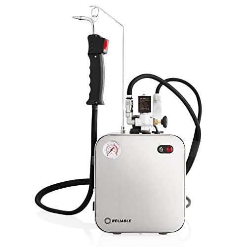 Reliable 5100CD Dental Steam Cleaner, 2.2L Stainless Steel Boiler, 3.5 Bar Operating Pressure, 1000W External Long-Life Heating Element, Eco Mode Saves Up To 33% of Energy, 1.9L Nominal Water Capacity