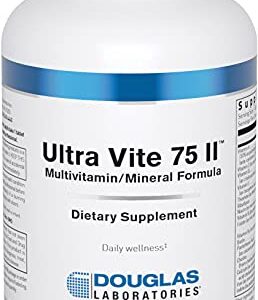 Douglas Laboratories Ultra Vite 75 II | Vitamin/Mineral/Trace Element Supplement | 90 Tablets