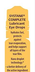 Systane COMPLETE PF Multi-Dose Preservative Free Dry Eye Drops 20ml(Pack of 2 – 10mL bottles)