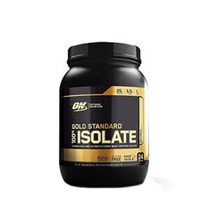 optimum nutrition on isolate, vanilla soft serve, 1.62 pound