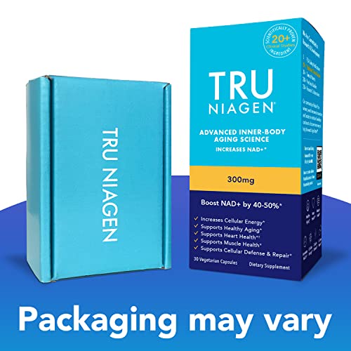 90ct/300mg Multi Award Winning Patented NAD+ Boosting Supplement - More Efficient Than NMN - Nicotinamide Riboside for Cellular Energy Metabolism & Repair. Vitality, Muscle Health, Healthy Aging