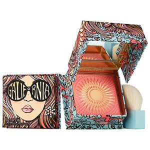 benefit cosmetics galifornia sunny golden pink box o’ powder blush 0.17 oz