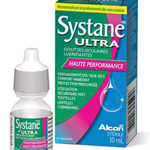 Systane Ultra Lubricant Eye Drops, High Performance 0.33 fl oz (10 mL) - Twin Pack