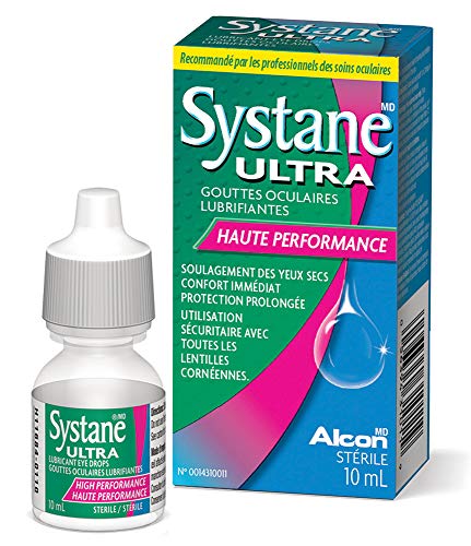 Systane Ultra Lubricant Eye Drops, High Performance 0.33 fl oz (10 mL) - Twin Pack