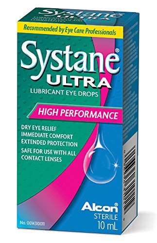 Systane Ultra Lubricant Eye Drops, High Performance 0.33 fl oz (10 mL) - Twin Pack