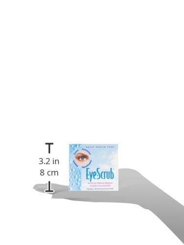 Eye Scrub Sterile Eye Makeup Remover & Eyelid Cleansing Pads 30 ea (Pack of 2)