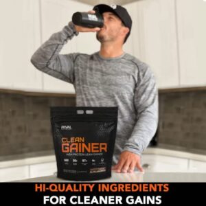 Rivalus Clean Gainer, Cinnamon Toast Cereal, 10 Pound