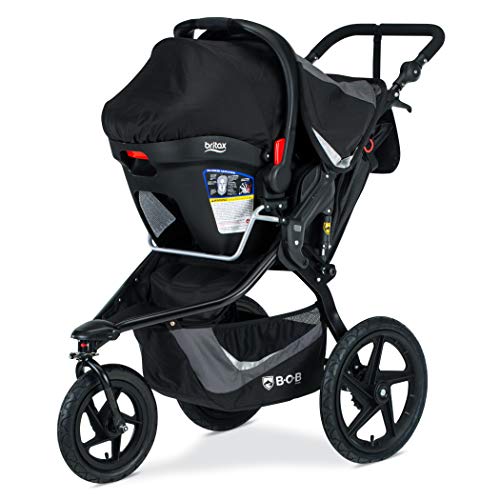 BOB Revolution Flex 3.0 Travel System with B-Safe Gen2 Infant Car Seat Graphite Black