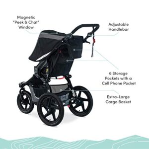 BOB Revolution Flex 3.0 Travel System with B-Safe Gen2 Infant Car Seat Graphite Black