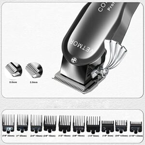 Cordless Hair Clippers Haircut Machine Trimmer Kit Set for Men Professional Barber Supplies Hair Cutting Kit Barber Accessories Hair Clipper Maquina De Cortar Cabello