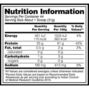 Optimum Nutrition Gold Standard 100% Isolate, Rich Vanilla, 2.91 lbs (1.32 kg)