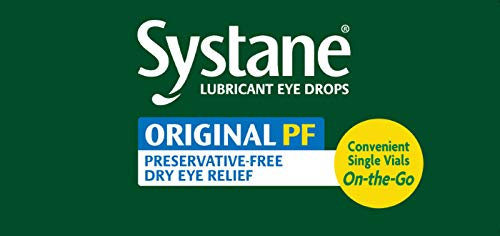 Systane Long Lasting Lubricant Eye Drops Vials Eye Drops, 30 Count (Pack of 1)