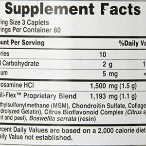 Puritan's Pride Glucosamine, Chondroitin & MSM -3 Per Day Formula