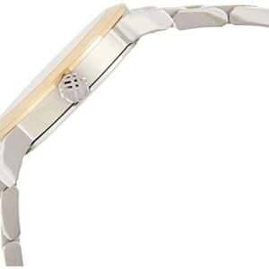 Burberry Silver Dial Two-tone Silver and Gold-tone Bracelet Ladies Watch BU9115