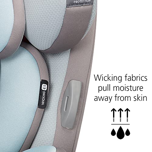 Safety 1st Grow and Go Comfort Cool All-in-One Convertible Car Seat, Rear-facing 5-50 lbs, Forward-facing 22-65 lbs, and Belt-positioning booster 40-100 lbs , Niagara Mist