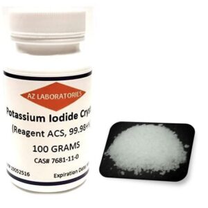 Potassium Iodide - 100% Pure USP Crystals - 31% K / 69% I, 100 grams (3.52 oz)