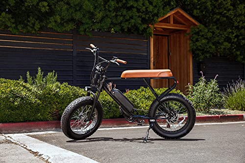 Fat Tire Electric Bike, 500W Brushless Motor, 48V/13Ah Removable Lithium-Ion Battery, Shimano 6-Speed E-Bike, 40 Miles Range, 4'' Wide Tires, Mini Swell Electric Bike for Adults