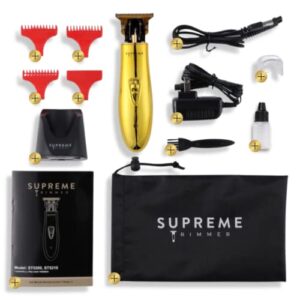 Supreme Trimmer Trimmer for Men ST5200 Professional Barber Hair Trimmer Cordless Clipper Liner Beard Trimmer - Gold T Shaper