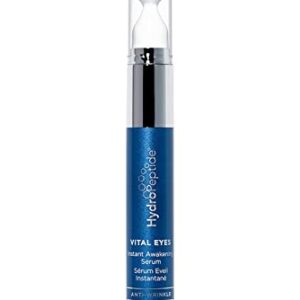 HydroPeptide Vital Eyes, Instant Awakening Serum, Cooling Rollerball, Hydrate and Brighten, 0.3 Ounce