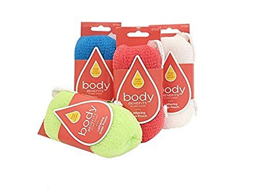 Body Benefits Soap Saver Pouch, 1 Pouch, Assorted Colors