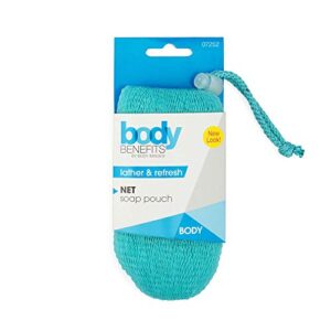 Body Benefits Soap Saver Pouch, 1 Pouch, Assorted Colors