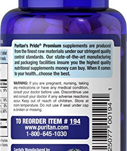 Puritans Pride Vitamin B-Complex and Vitamin B-12, 180 Count