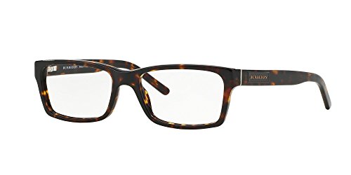 BURBERRY BE2108 Eyeglass Frames 3002-5416 - Dark Havana BE2108-3002-54