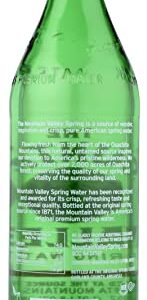 Mountain Valley Water, Water Spring, 33.8 Fl Oz, 12 Pack