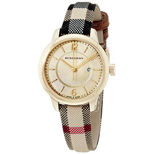 Burberry BU10104 32mm Stainless Steel Case Multicolor Cloth Synthetic Sapphire Women's Watch