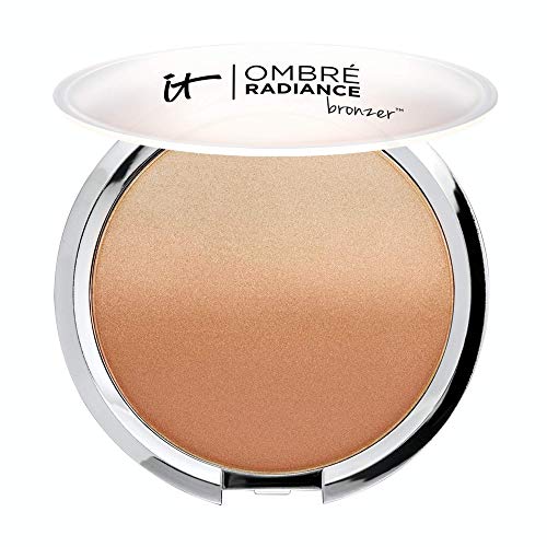 IT Cosmetics Ombre Radiance Bronzer - Matte Glow & Subtle Radiance in One - All-Day, Waterproof, Budge-Proof Formula - With Anti-Aging Collagen & Peptides - 0.57 oz