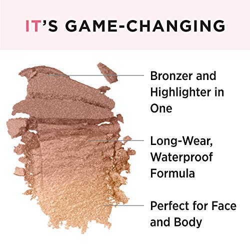 IT Cosmetics Ombre Radiance Bronzer - Matte Glow & Subtle Radiance in One - All-Day, Waterproof, Budge-Proof Formula - With Anti-Aging Collagen & Peptides - 0.57 oz