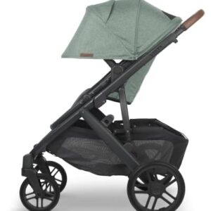 Vista V2 Stroller - Gwen (Green mélange/Carbon/Saddle Leather)