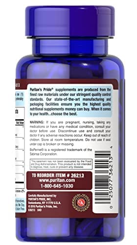 Puritan's Pride Tart Cherry Turmeric Complex-60 Capsules