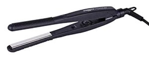 kiss titanium flat iron, red, 1/2″