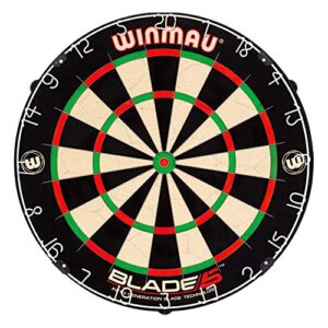 winmau blade 5 bristle dartboard