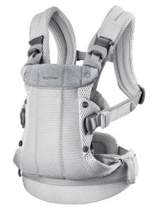 babybjörn baby carrier harmony, 3d mesh, silver