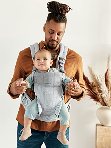 BabyBjörn Baby Carrier Harmony, 3D mesh, Silver