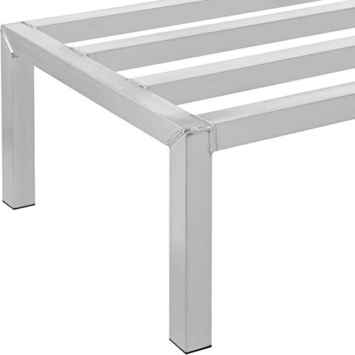 Regal Altair Aluminum Dunnage Rack | Storage in Restaurant, Kitchens and Garages and More! (24" Long x 14" Wide | Height: 8" Off The Floor)