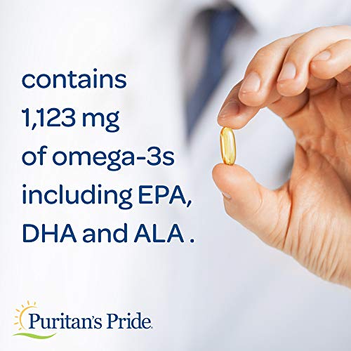 Puritans Pride Triple Omega 3-6-9 Fish, Flax & Borage Oils, Supports Heart Health and Healthy Joints, 240 ct