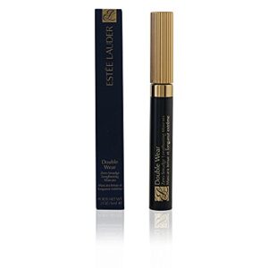 estee lauder double wear zero-smudge lengthening mascara, black, 2 fl oz (pack of 1)