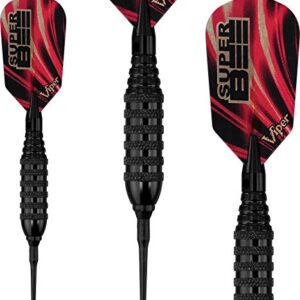 Viper Super Bee Soft Tip Darts: Black Coated Brass, 16 Grams