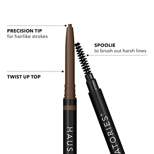 HAUS LABORATORIES by Lady Gaga: THE EDGE MICRO-TIP PRECISION BROW PENCIL, Soft Brown