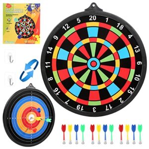 magnetic dart board, boys indoor outdoor games, sports toys teen gifts for 6 7 8 9 10 11 12 13 14 year old boy kids