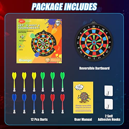 Magnetic Dart Board, Boys Indoor Outdoor Games, Sports Toys Teen Gifts for 6 7 8 9 10 11 12 13 14 Year Old Boy Kids