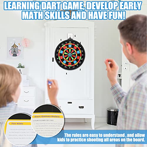 Magnetic Dart Board, Boys Indoor Outdoor Games, Sports Toys Teen Gifts for 6 7 8 9 10 11 12 13 14 Year Old Boy Kids