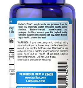 Puritans Pride Hyaluronic Acid 100 Mg-120 Capsules, 120 Count