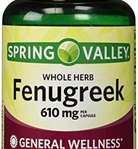 Spring Valley - Fenugreek 610 mg, 100 Capsules