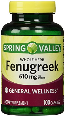 Spring Valley - Fenugreek 610 mg, 100 Capsules